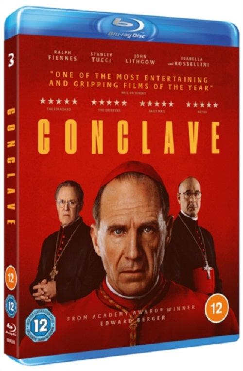 Conclave (Ralph Fiennes Stanley Tucci John Lithgow) New Region B Blu-r – Kishkash Entertainment