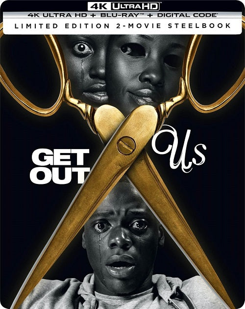 Get Out + Us Limited Edition New 4K Ultra HD Blu-ray + Steelbook Box S – Kishkash Entertainment