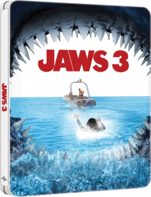 Jaws 3 Three Collectors Edition New 4K Ultra HD Region B Blu-ray + Ste – Kishkash Entertainment