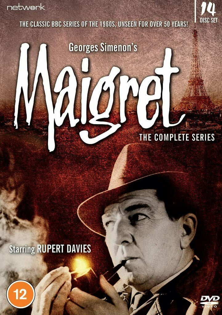 Maigret The Complete Series 14xDiscs (Rupert Davies) Season 1 2 3 4 Ne – Kishkash Entertainment