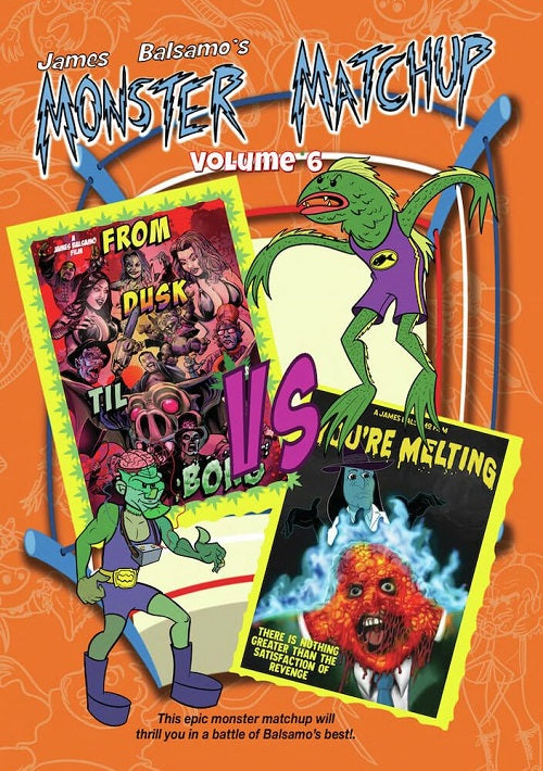 Monster Matchup Volume 6 (James Balsamo Joe Estevez) Vol Six New DVD ...