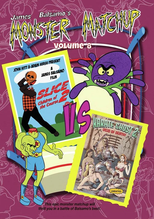 Monster Matchup Volume 8 (James Balsamo Bam Margera) Vol Eight New DVD ...