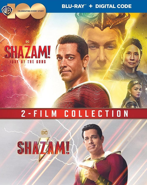 Shazam 1 2 Film Collection (Zachary Levi Asher Angel) New Blu-ray + Di – Kishkash Entertainment