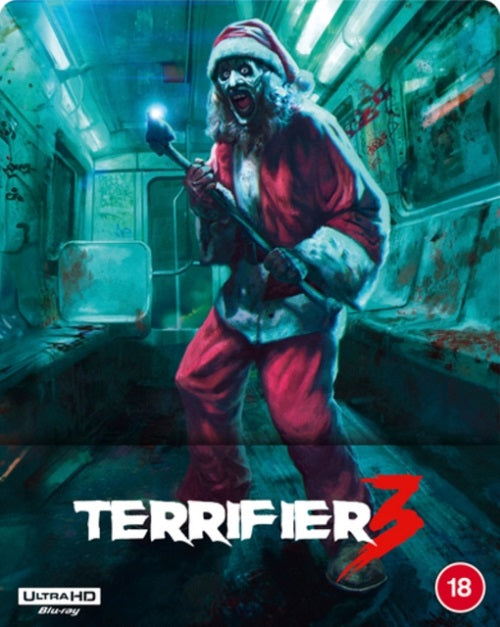 Terrifier 3 Three New 4K Ultra HD Region B Blu-ray + Steel Book Presal – Kishkash Entertainment