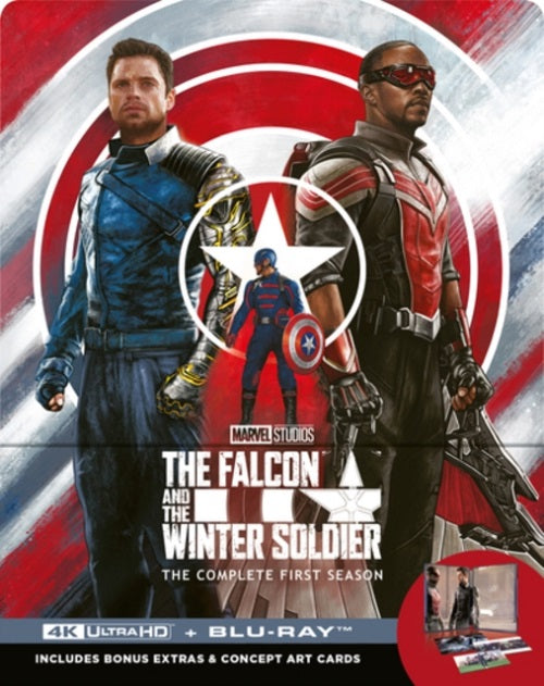 The Falcon and the Winter Soldier Season 1 Steelbook 4K Ultra HD + Blu – Kishkash Entertainment