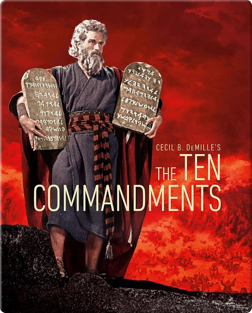 The Ten Commandments Limited Edition 4K Ultra HD Blu-ray + Steelbook – Kishkash Entertainment