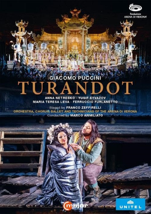 Turandot Arena Di Verona (Marco Armiliato Giacomo Puccini) New DVD Pre – Kishkash Entertainment