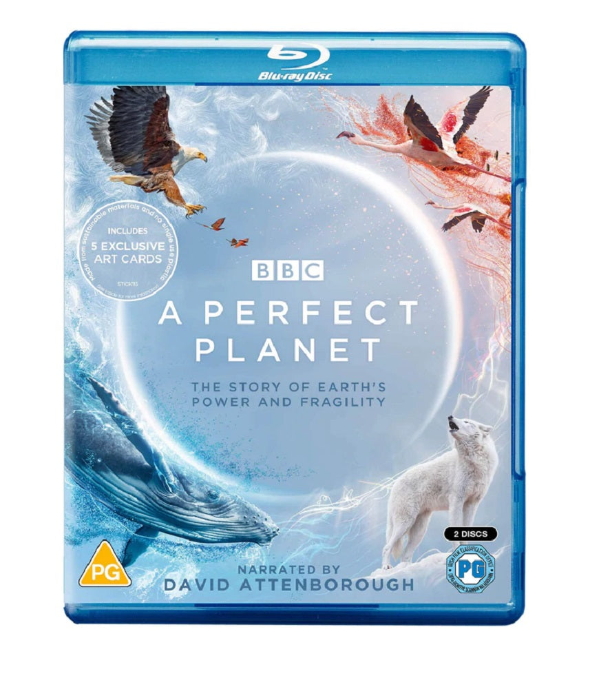 A Perfect Planet (David Attenborough) New Region B Blu-ray BBC ...