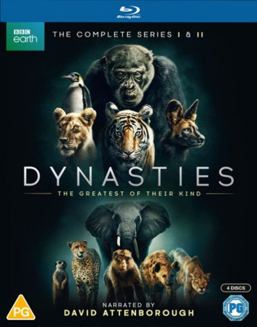 David Attenborough Dynasties Season 1 2 Series One Two I II New Region – Kishkash Entertainment