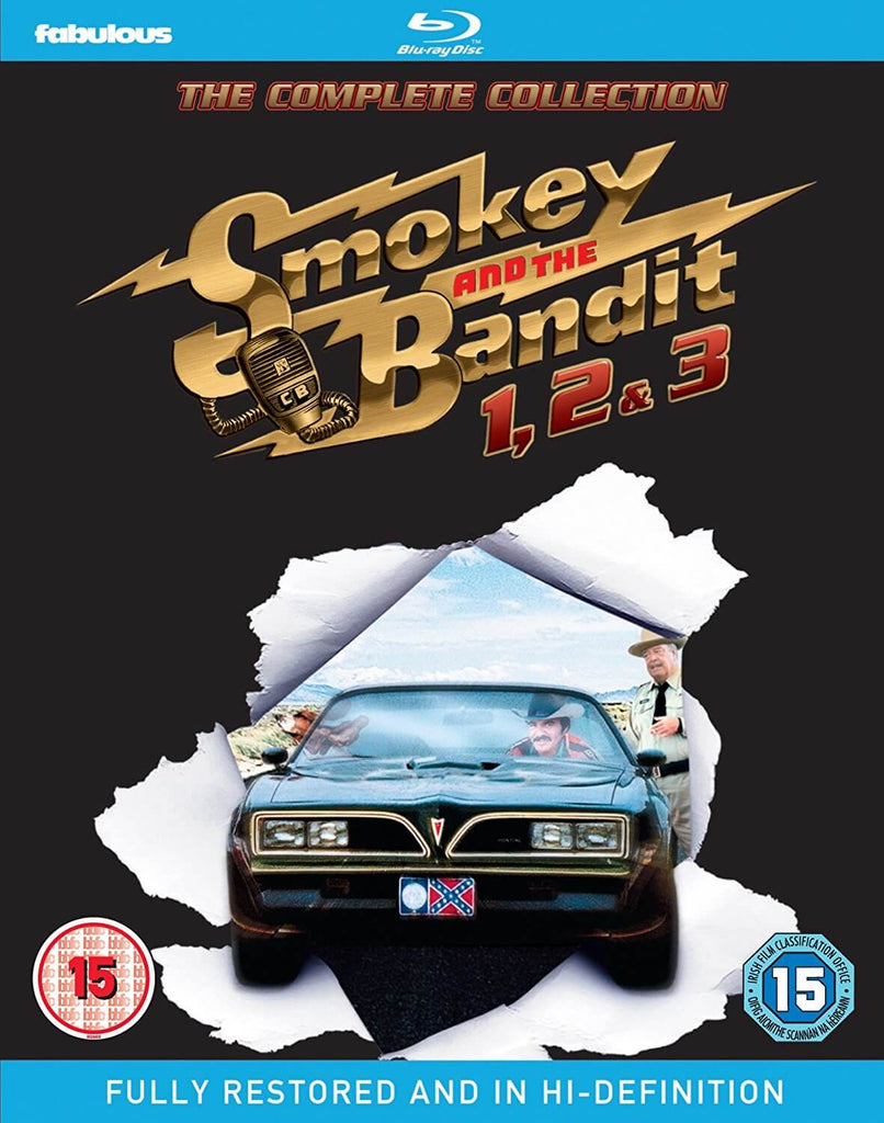 Smokey and the Bandit 1 2 3 Complete Collection 1-3 3xMovies Region B – Kishkash Entertainment