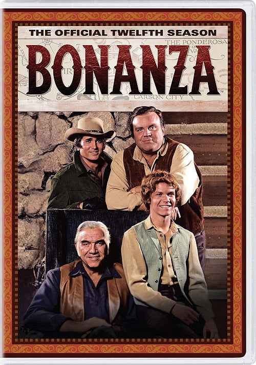 Bonanza Season 12 Series Twelve Twelfth (Dan Blocker) New DVD Box Set ...