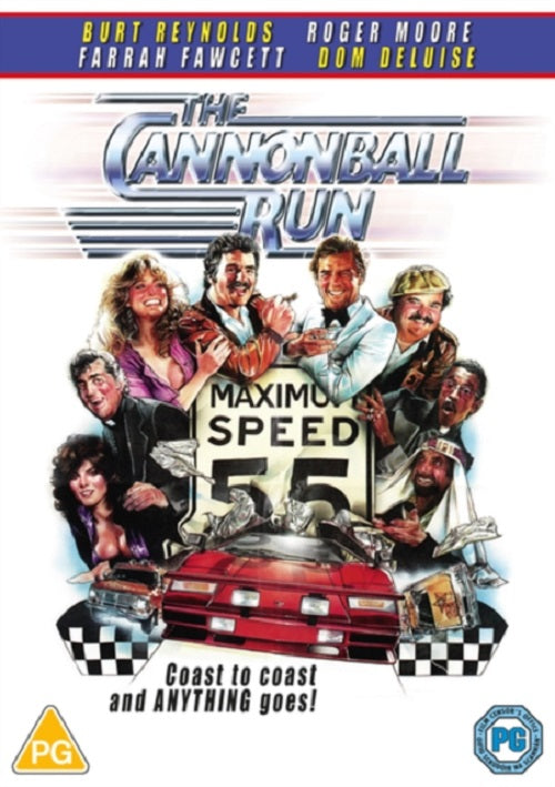 Cannonball Run (Burt Reynolds Roger Moore Farrah Fawcett) New DVD ...