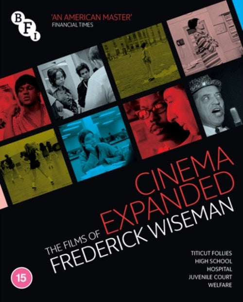 Cinema Expanded The Films of Frederick Wiseman Limited Reg B Blu-ray P ...