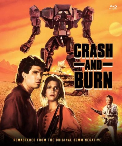 Crash and Burn (Bill Moseley Megan Ward Ralph Waite) & Reg B Blu-ray P ...