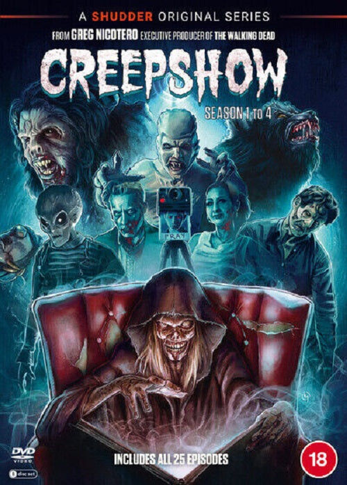 Creepshow Season 1 2 3 4 Series One Two Three Four New DVD Box Set ...