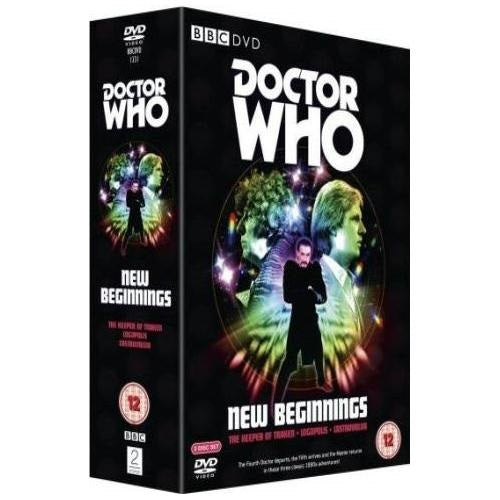 Doctor Who New Beginnings Traken+Logopolis+Castrovalva R4 New 3xDVD Dr ...