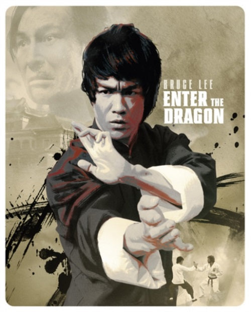 Enter the Dragon 50th Anniversary New 4K Ultra HD Region B Blu-ray + S ...