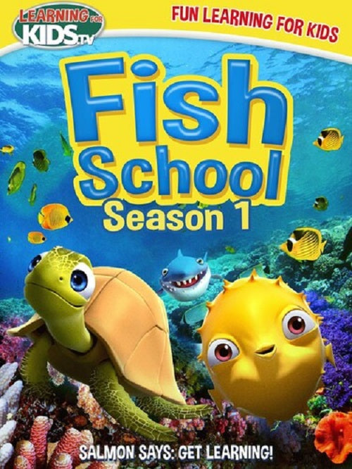 Fish School Season 1 Series One First New DVD – Kishkash Entertainment