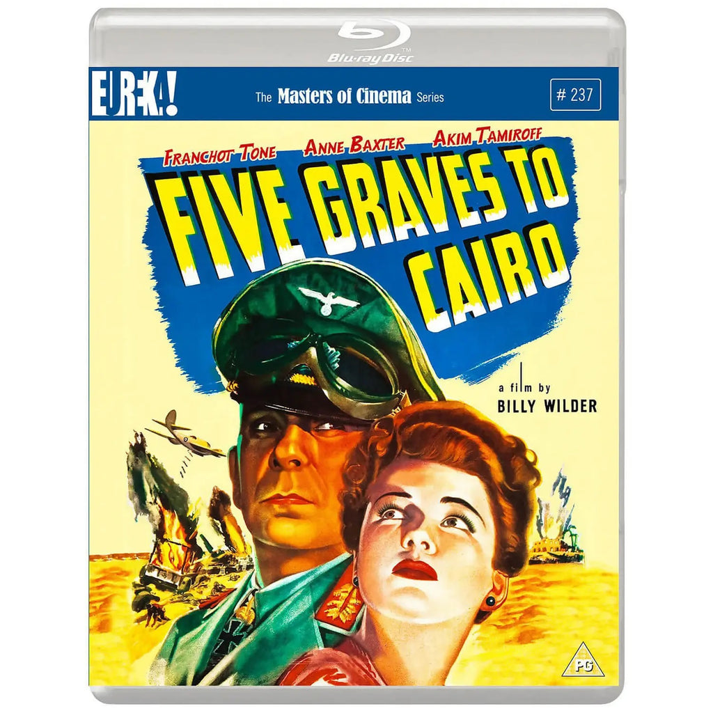 Five Graves To Cairo (Masters of Cinema Billy WIlder) 5 Region B Blu-r ...