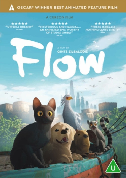 Flow (Gints Zilbalodis Matiss Kaza Ron Dyens Gregory Zalcman) DVD Pres ...