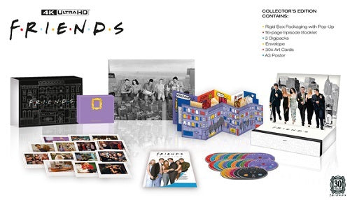 Friends Season 1 to 10 Complete Collection Limited 4K Ultra HD Reg B B ...