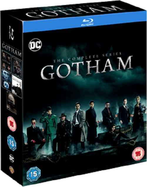 Gotham Season 1 2 3 4 5 Complete Series 1-5 Collection New Region B Bl ...