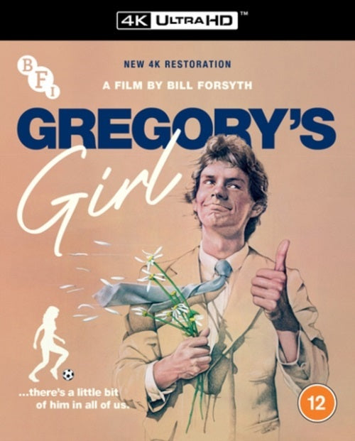 Gregory's Girl Gregorys Limited Edition New 4K Ultra HD Region B Blu-r ...
