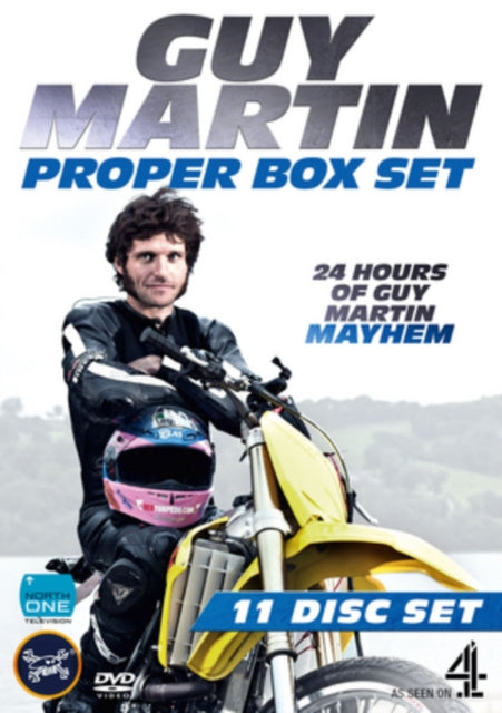 Guy Martin Proper Box Set Wall of Death Speed Vulcan Bomber India New ...