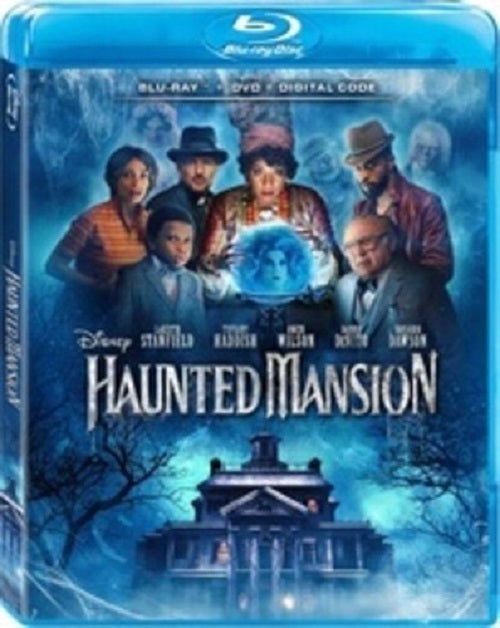 Haunted Mansion (Tiffany Haddish Owen Wilson Danny DeVito) New Blu-ray ...