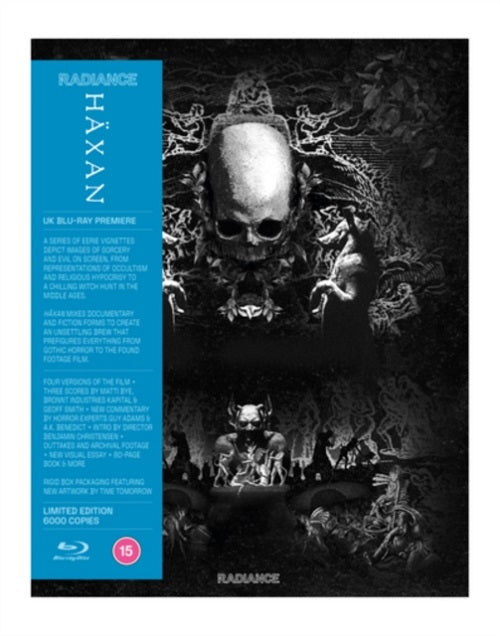 Haxan (John Andersen Benjamin Christensen) Limited Edition Reg B Blu-r ...