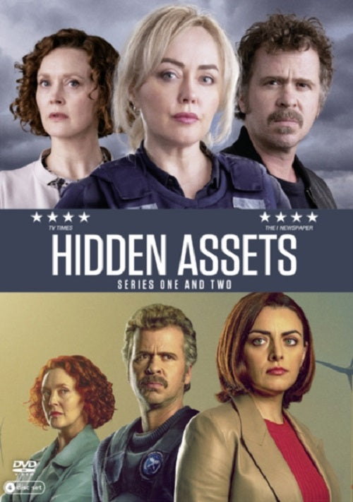 Hidden Assets Season 1 and 2 Series One Two First Second New DVD Box S ...