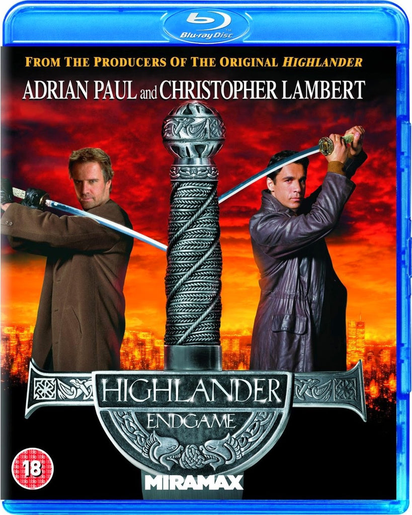 Highlander Endgame (Adrian Paul Christopher Lambert) Region B Blu-ray ...