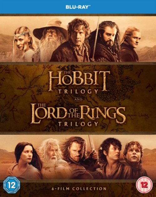 Hobbit 1 2 3 Trilogy + Lord Of The Rings 1 2 3 Trilogy Region B Blu-ra – Kishkash Entertainment