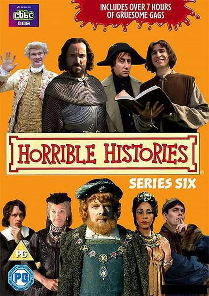 Horrible Histories Series 6 Season Six Sixth Rotten Rulers New DVD Reg ...