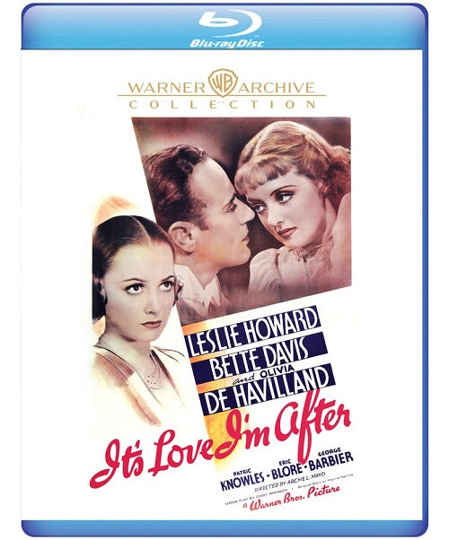 Its Love Im After (Leslie Howard Bette Davis) New Blu-ray Presale ...