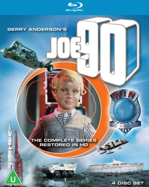 Joe 90 The Complete Series (Rupert Davies) New Region B Blu-ray Box Se ...