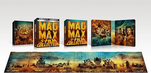 Mad Max 1 2 3 4 5 film Collection New 4K Ultra HD Region B Blu-ray Box ...