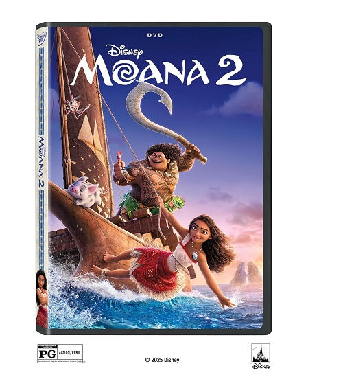 Moana 2 (Dwayne Johnson Nicole Scherzinger Auli'i Cravalho) Two New DV ...