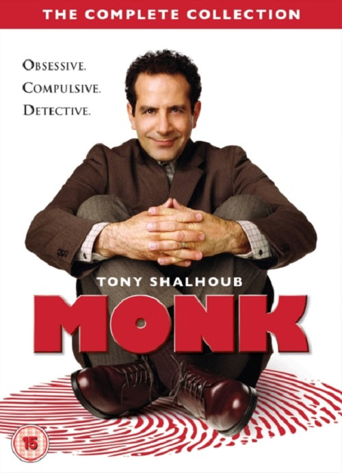 Monk Season 1 2 3 4 5 6 7 8 Complete Series New Region 4 DVD Box Set ...