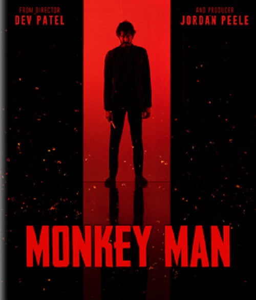 Monkey Man (Dev Patel Sharlto Copley Pitobash Vipin Sharma) Region B B ...