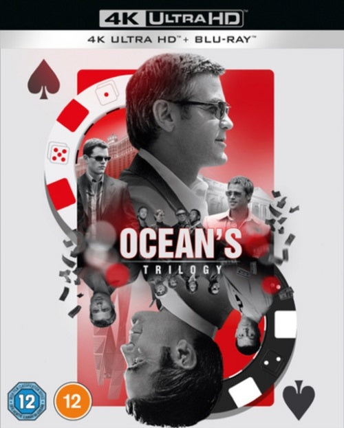 Ocean's 11 12 13 Trilogy Oceans New 4K Ultra HD Region B Blu-ray Box S ...