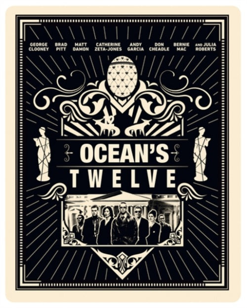 Ocean's Twelve Oceans 12 New 4K Ultra HD Region B Blu-ray + Steelbook ...