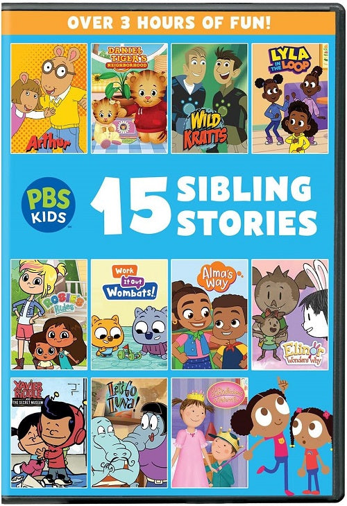 PBS KIDS 15 Sibling Stories New DVD – Kishkash Entertainment