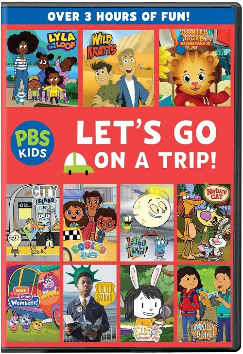 PBS KIDS Lets Go on a Trip (Eddie Glen Dan Darin-Zanco) New DVD Presal ...