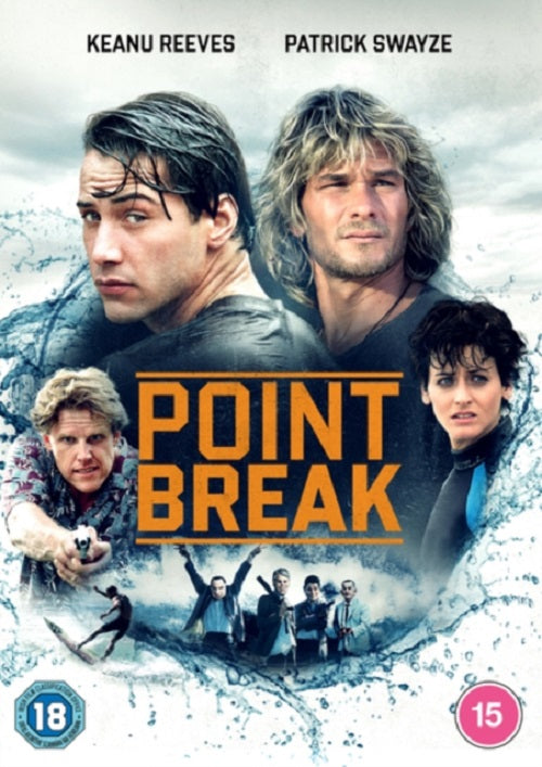 Point Break (Patrick Swayze Keanu Reeves Gary Busey Lori Petty) New DV ...