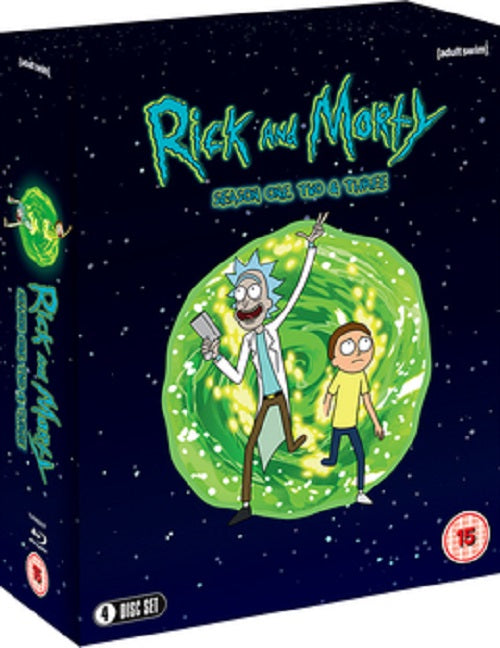 Rick And Morty Season 1 2 3 Series 1 - 3 & New Region B Blu-ray Box Se ...