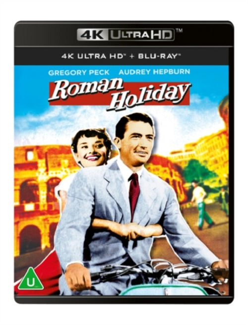 Roman Holiday (Audrey Hepburn Gregory Peck) New 4K Ultra HD Region B B ...