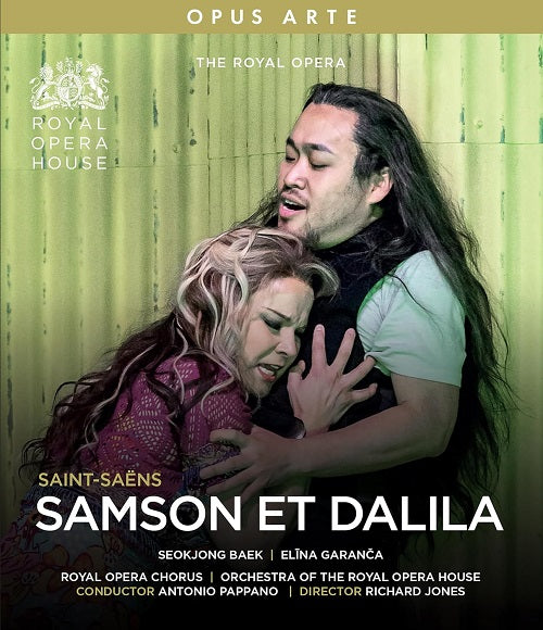 Samson Et Dalila Royal Opera House (Antonio Pappano) New Region B Blu ...