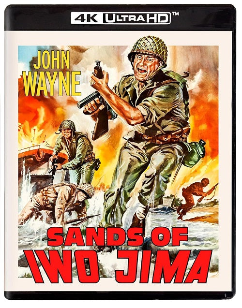 Sands of Iwo Jima (John Wayne John Agar) New 4K Ultra HD Blu-ray Presa ...