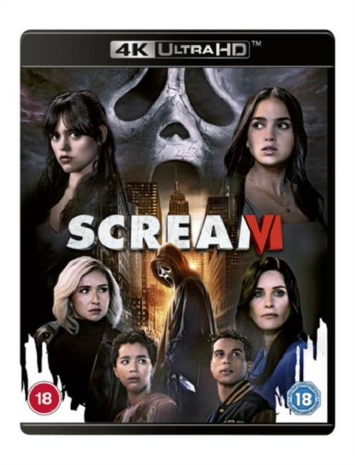 Scream VI 6 Six (Melissa Barrera Jenna Ortega) New 4K Ultra HD Region ...